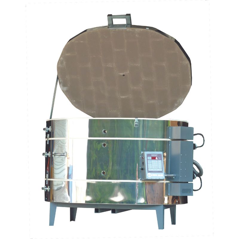 Olympic Kilns 2518HE Oval Electric Kiln — Pottery Pulse